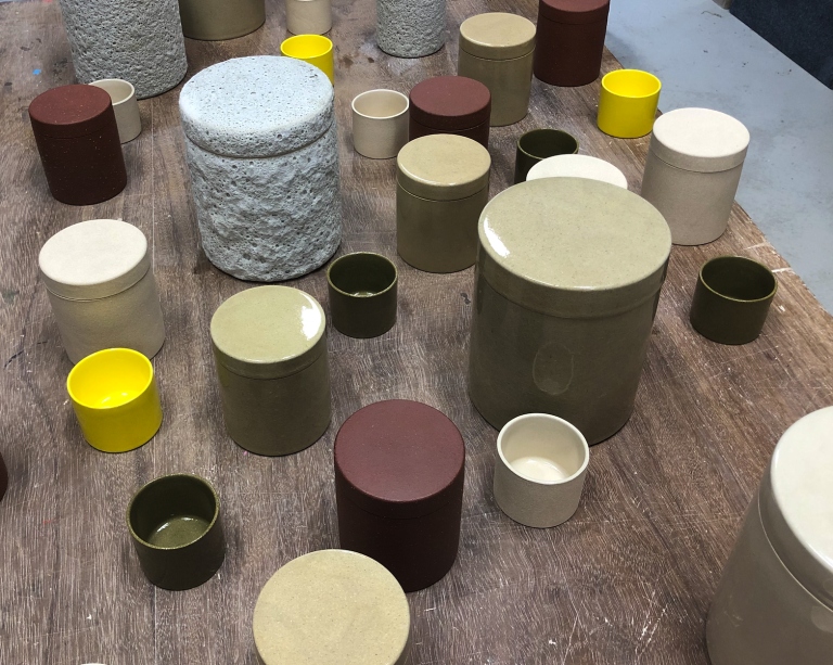 Lidded Jars – Ian McIntyre